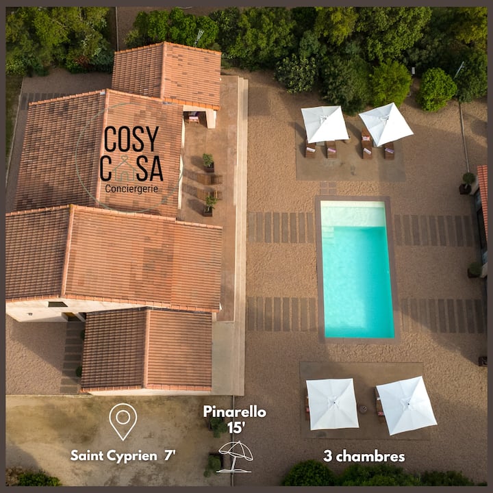 Villa Nova, 3 Chambres, Piscine, Salle De Sport - Porto Vecchio
