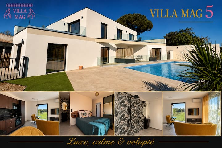 5* Suite Premium, Terrasse, Double Douche, Clim - Villeneuve-lès-Maguelone