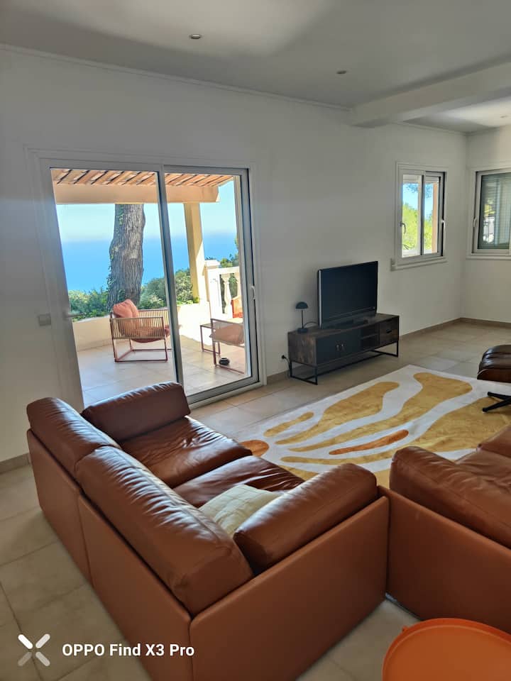 Côté Monaco Eze Vue Mer Villa 3 Suites + Chambre - Èze