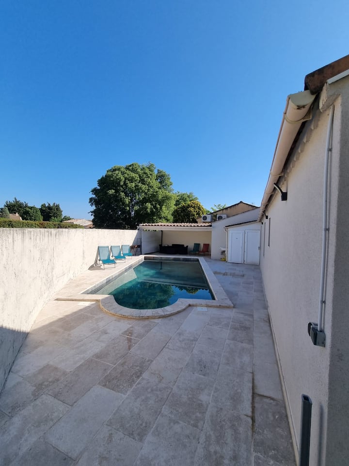 Maison Indépendante Et Piscine Sans Vis à Vis - Avignon