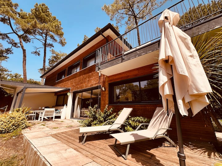 Villa, Capbreton, Famille, 4 Chambres, 9 Personnes - Hossegor