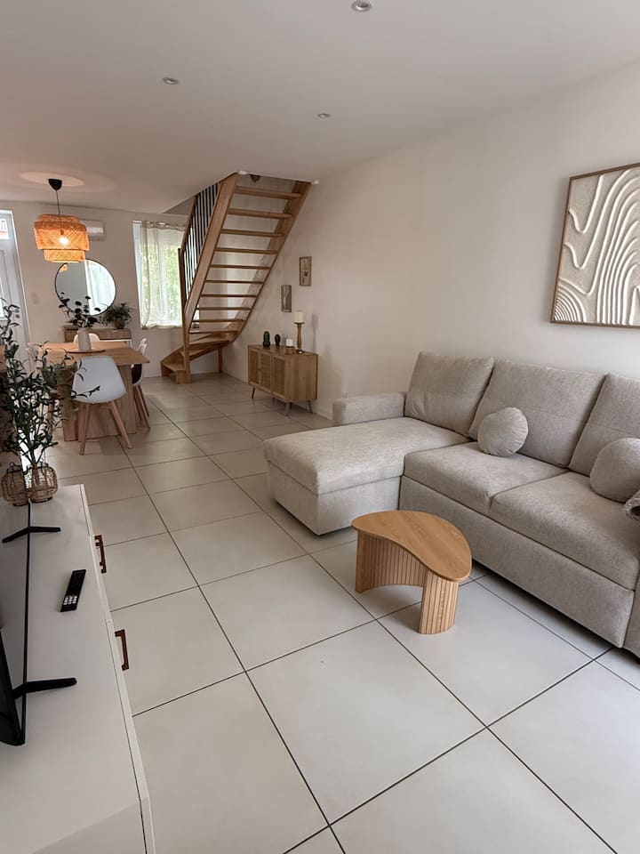 Escapade Cosy | Maison 2 Chambres Avec Clim - Vierzon