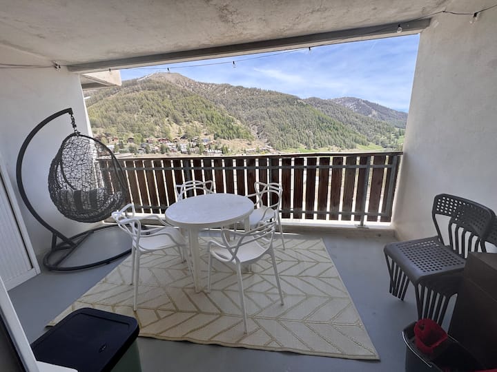Appartement Avec Terrasse Aux Pieds Des Pistes - Allos