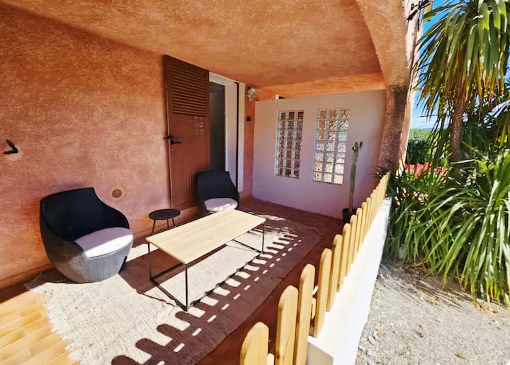 T2 Bas De Bastide, 2 Terrasses, 500m Des Plages - Hyères