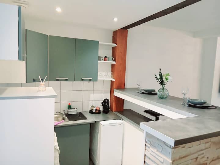 Loft Lumineux Hypercentre Auxerre - Wifi -Smart Tv - Auxerre