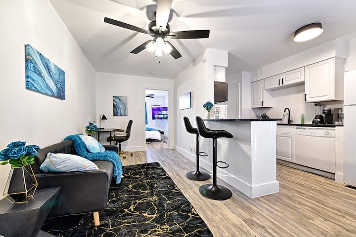 Apt With Full Kitchen Downtown, Parking & Dog Park - Dallas, TX