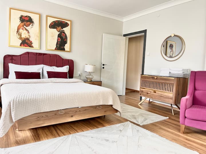 7 Kairahomes 3 Yatakodalı Balkonlu Aile Süiti+park - Ankara