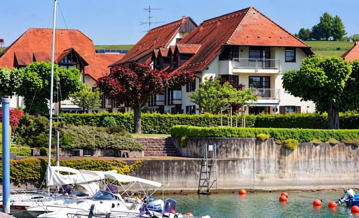 Ferienwohnung -West Häfele Blick - メールスブルク