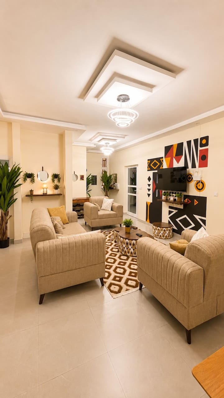 Spacious Luxury 2br Retreat W/ 2 Private Gardens - Dakar