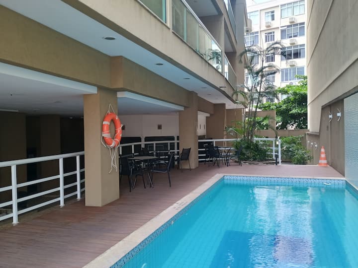 Flat Com Piscina Praia Ipanema Arpoador Copacabana - Ipanema
