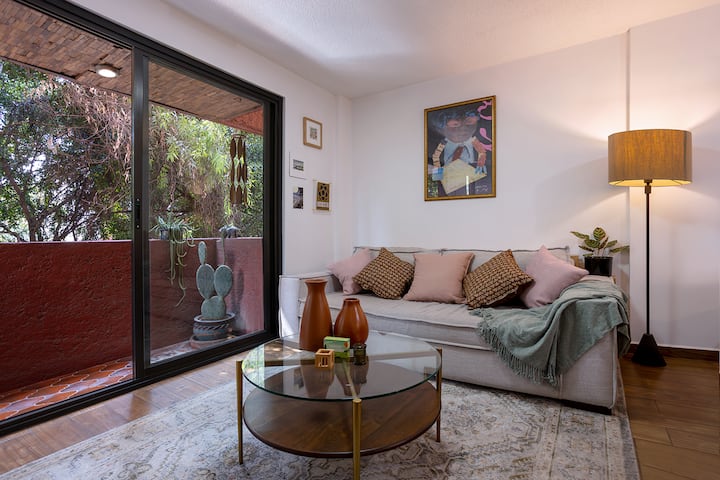 Cozy & Bright Apartment In The Heart Of The City - Mexico