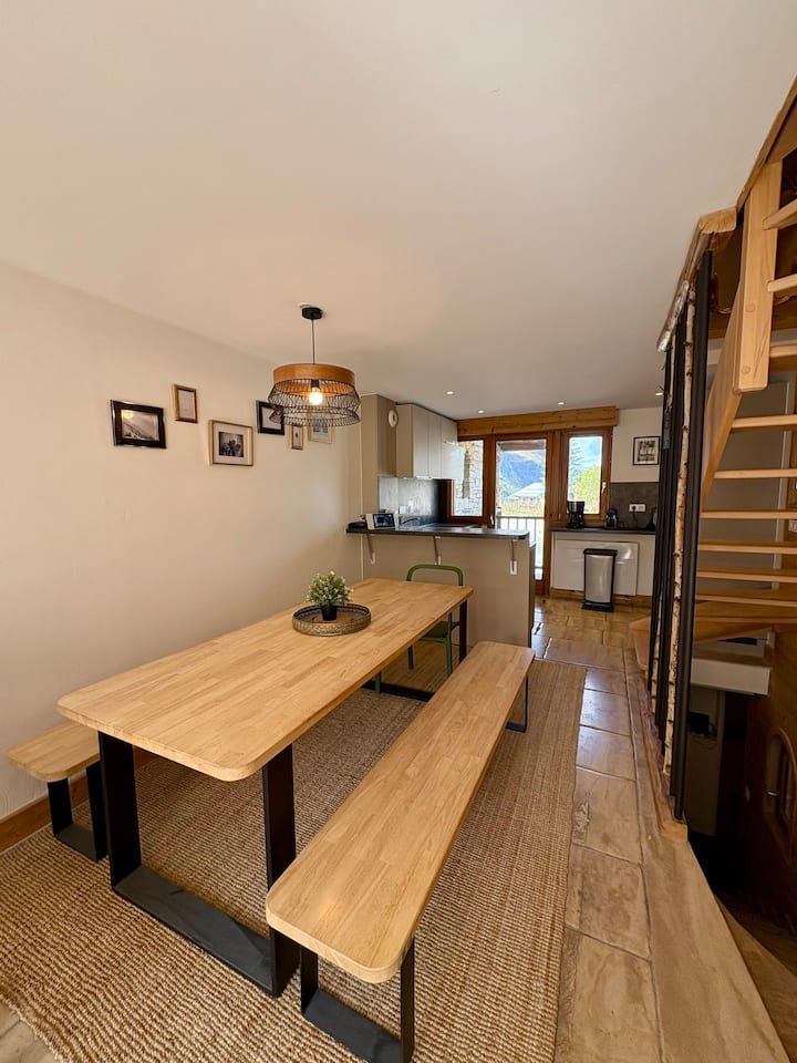 Chalet Rénové·wifi·balcon - Tignes