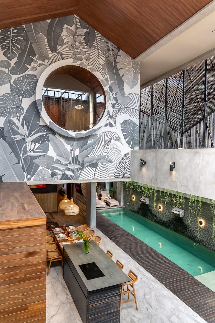 Niven Villa: 3br, Unique Design, Canggu Area - Canggu
