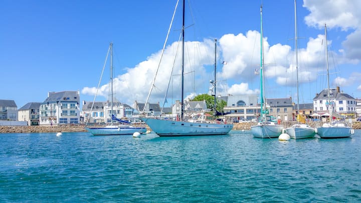 Appartement 2 Personnes Sur Le Port De Lesconil. - Loctudy