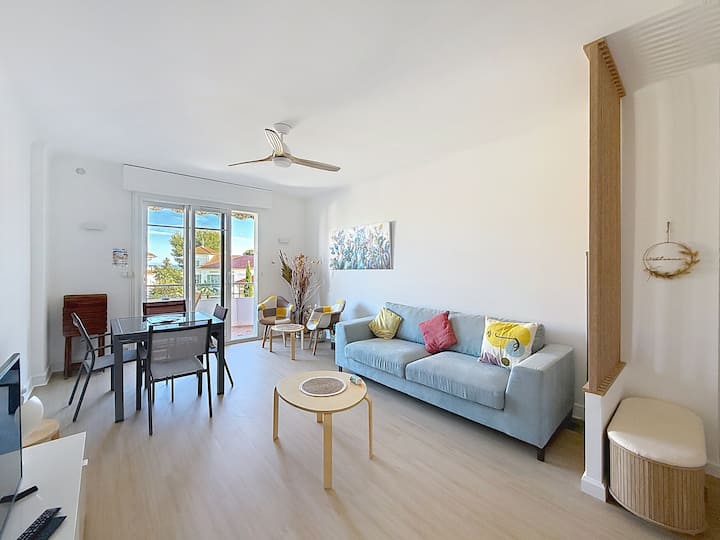90m2 - Charmant 3 Chambres - 4 Terrasses - Parking - Mandelieu-la-Napoule