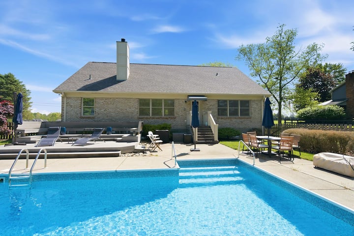 Loveland Luxury Getaway 4bdr - Stonelick State Park, Pleasant Plain