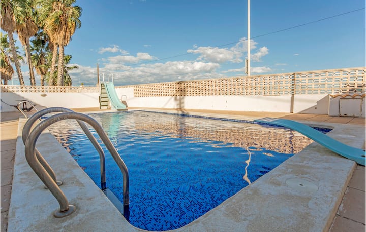 Nice Home In Playa De Almazora With Swimming Pool - Castellón de la Plana