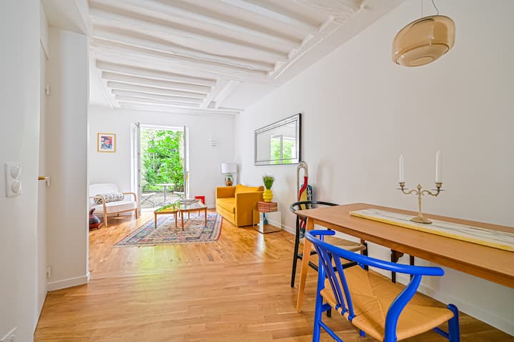 Magnifique Appartement Au Calme Sur Jardin - Paris