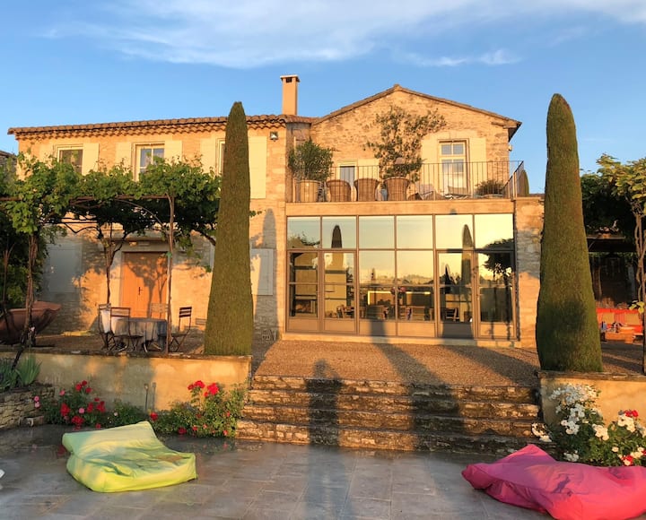 Entre Vignes, Lavandes Et Art De Vivre Provençal - Gordes, Francia