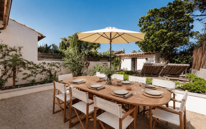 Casa Casa, Charmante Maison 3 Chambres Avec Jardin - Ramatuelle
