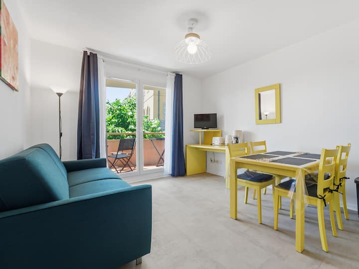 Appt Lumineux 4 Pers, Proximité Immédiate Commerce - Grasse