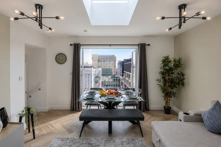 The Skyline Penthouse 3br Sleeps 8 Central - University of Brighton City Campus