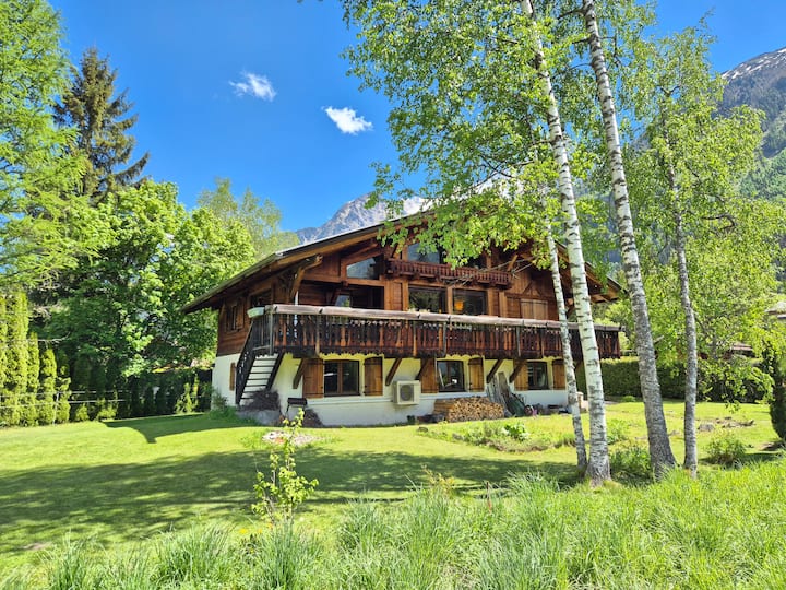 New | Chalet Gabriel |Vue Mont-blanc &Authenticité - Chamonix