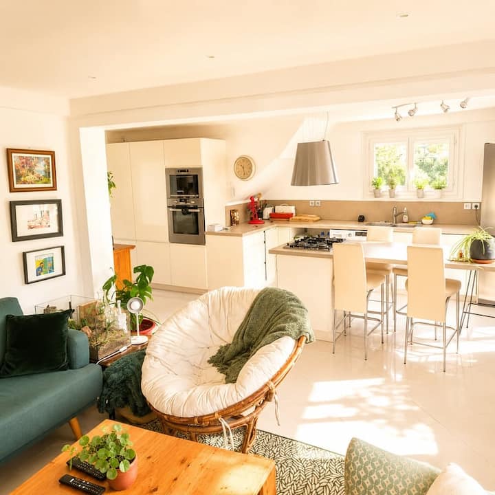 Maison 8p Avec Jardin, 2 Salons & Parking - Épinay-sur-Orge