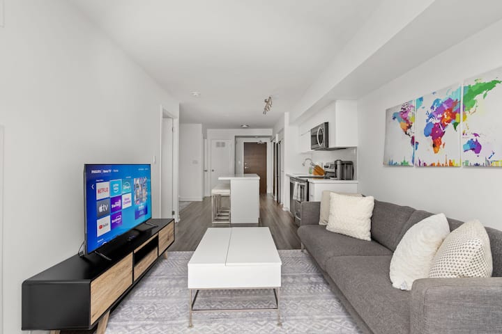 Modern 2 Beds Suite/walk2 Rogers Centre & Cn Tower - Toronto