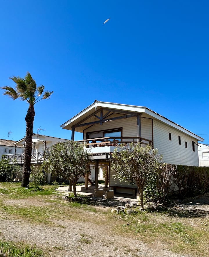 Chalet Spacieux, Beaux Espaces Pour Les Familles - Gruissan