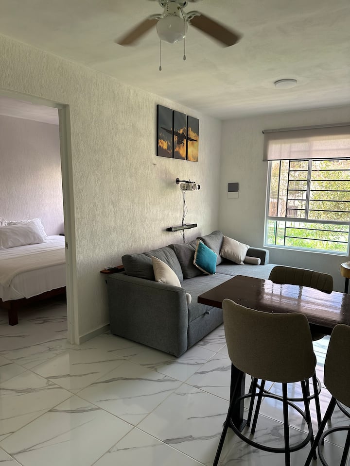 Departamento En Tulum
Wifi +Alberca - Riviera Maya