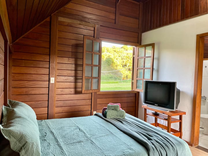 Chalé Casal Com Vista E Natureza | Represa Do Peti - Santa Barbara