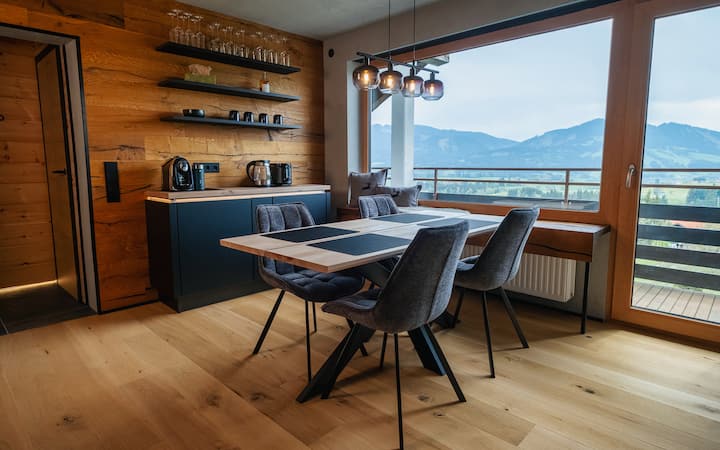 Luxus Suite Mit Zirbensauna, Alpenblick & Pool - Nesselwang