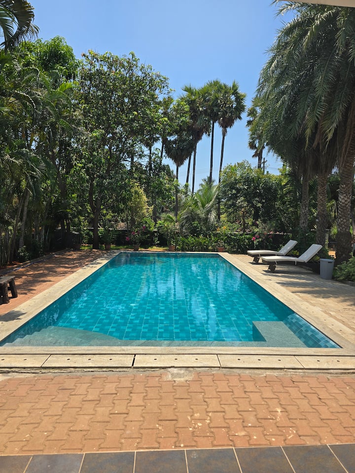 Sea Shell - A Serene Farm Stay Close To The Beach. - Mahabalipuram