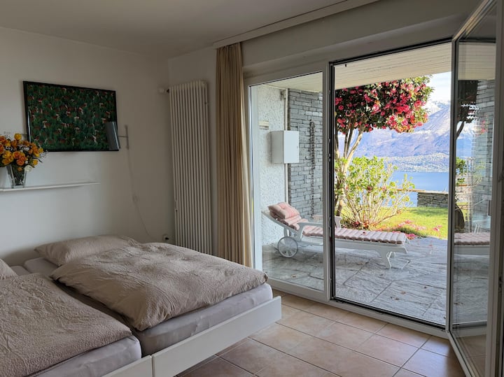 Sunny Hillside Home With Lake Maggiore View - Locarno