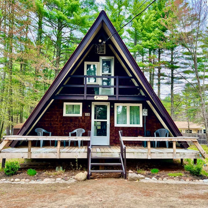 Quaint Aframe Cabin In The Heart Of White Mtn's. - North Conway, NH