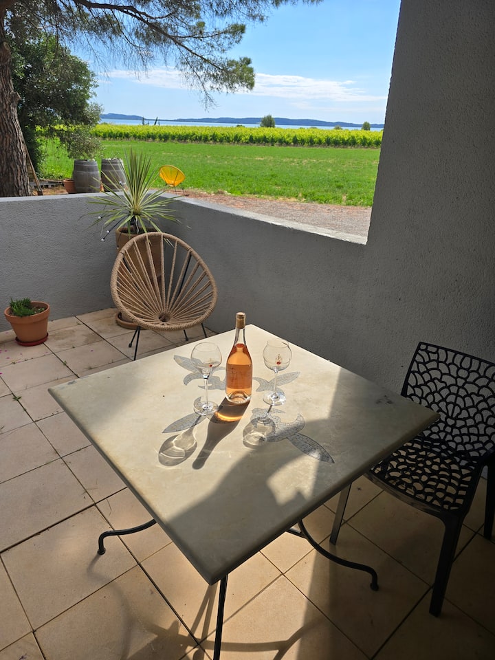 Studio "Méduse" Au Coeur D'un Domaine Viticole - Peyriac-de-Mer