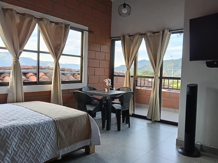 "El Renacer Apartaestudio Campestre" - Copacabana