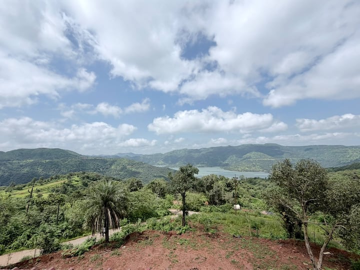 Shivnain Farm With Forest Greenary, Water Dam View - Lavasa