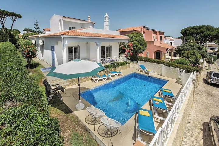 Pool Villa In Vilamoura, Garden, Bbq, 10 People - Vilamoura