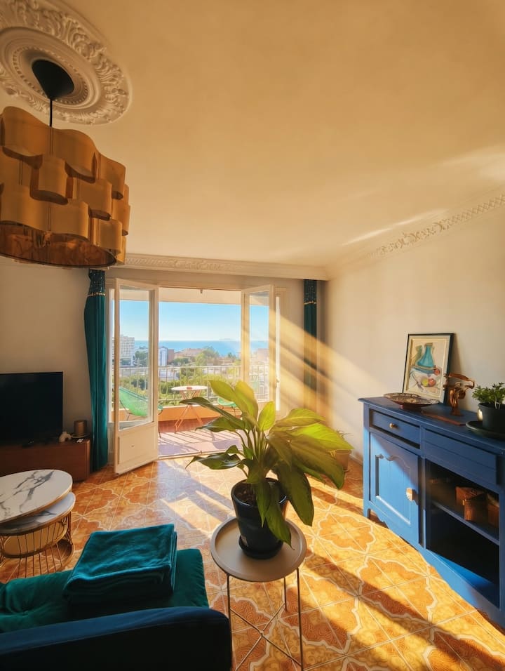 T3 85m² Avec Terrasse Vue Mer & Parking Privé - Ajaccio