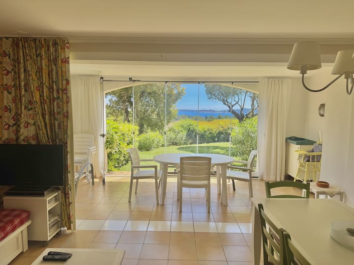 T3 Vue Mer & Saint-tropez  Clim  Piscines - Grimaud