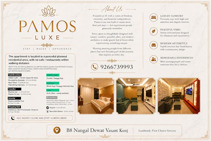 Newly Built Luxury 2bhk Near Airport Southdelhi - デリー
