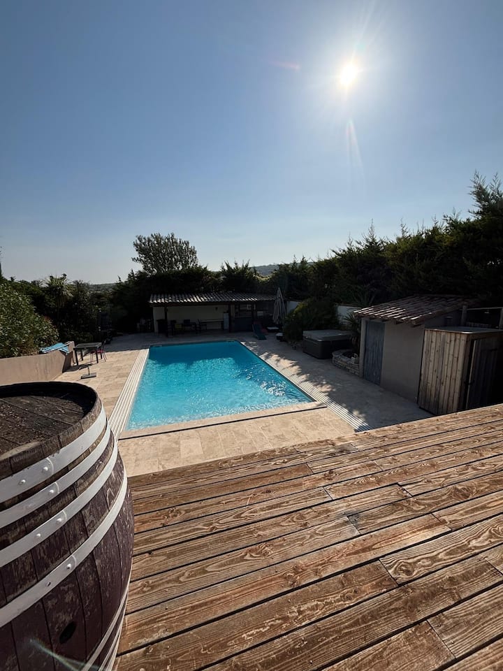 Somptueuse Villa Avec Piscine Près Du Salagou - Lac du Salagou