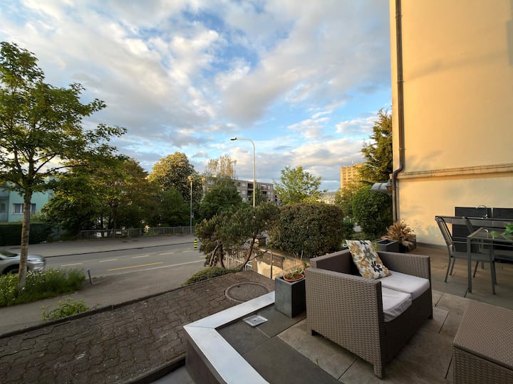 Großes Apartment Für 12 Mit Außenbereich In Zürich - Zurich