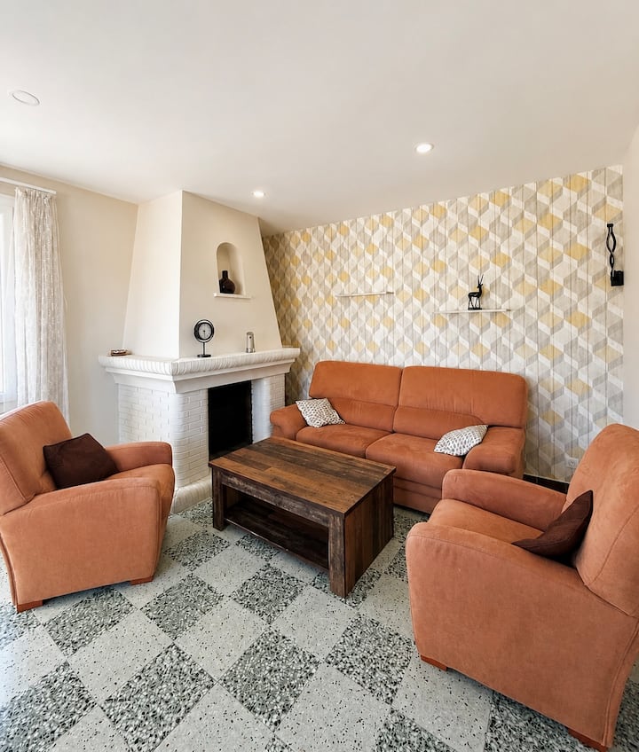 Grand T3 Calme Chaleureux Proche Centre Et Plages - Mandelieu-la-Napoule