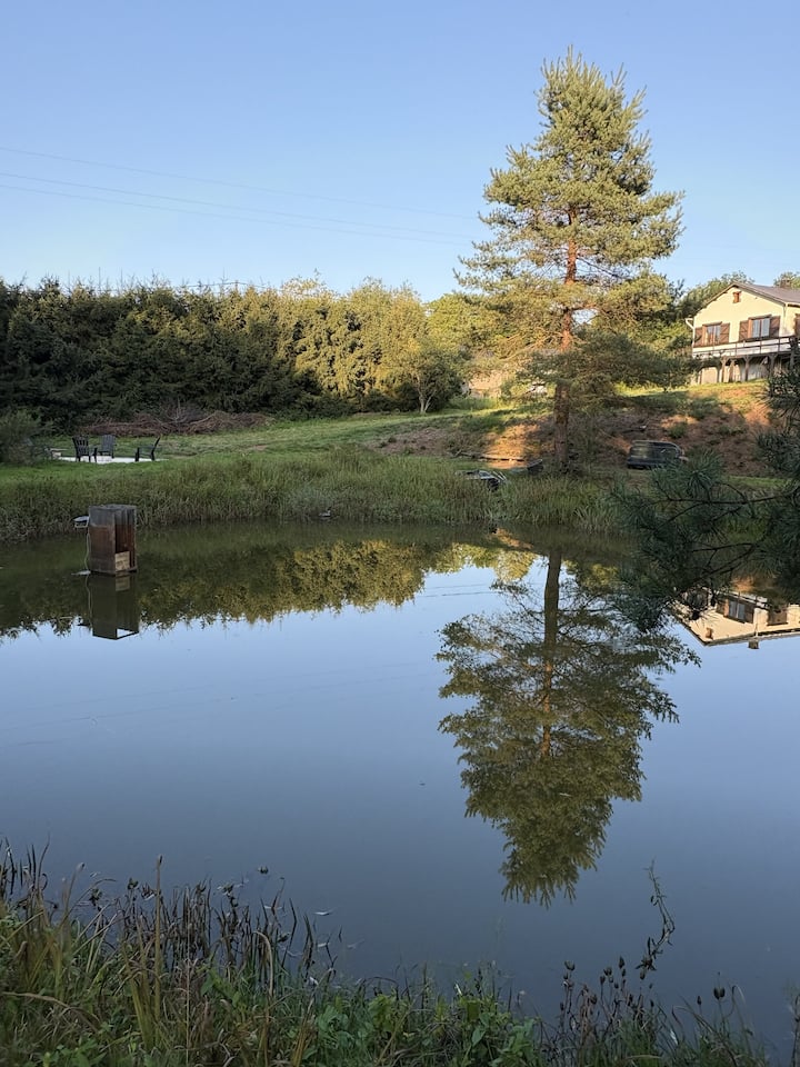 The Ranch Durbuy – éTang Privé & Séjour Nature - Manhay
