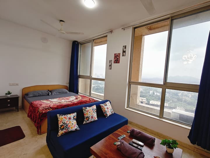 Higher Floor Studio | 4pax | Hiranandani Estate - Thane