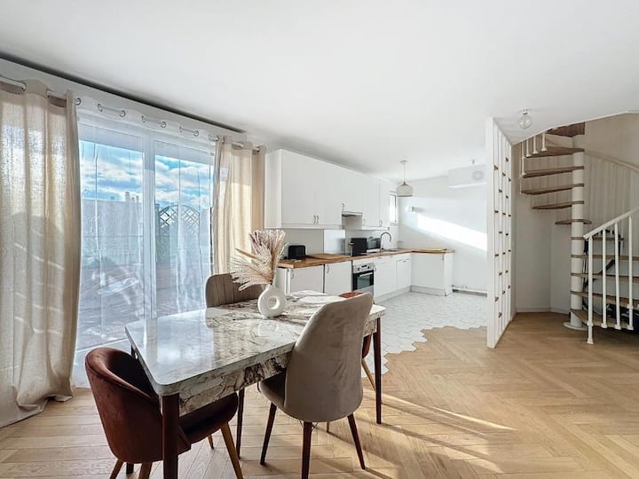 Superbe Duplex Avec Terrasse - 15 Min De Paris - Saint-Maur-des-Fossés