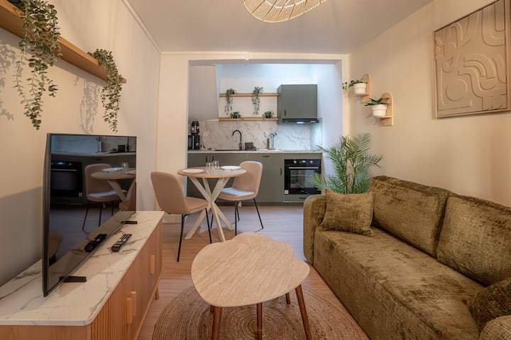 L’écrin Vert · Duplex Cosy · Hypercentre Rouen - 羅恩